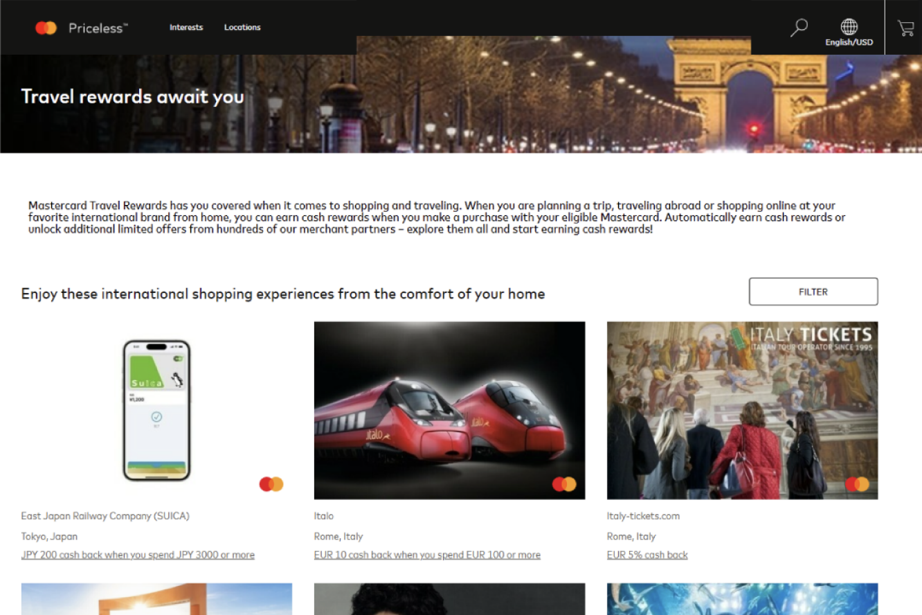 Programi Premium i Udhëtimit Mastercard